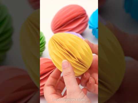 DIY Honeycomb Easter Egg π₯ π₯ π₯