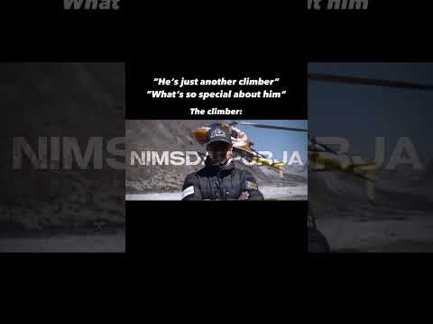 Nims purja edit THE GOAT #climbing #k2 #14peaks #iceclimbing #mountains #rockclimbing #everest #edit