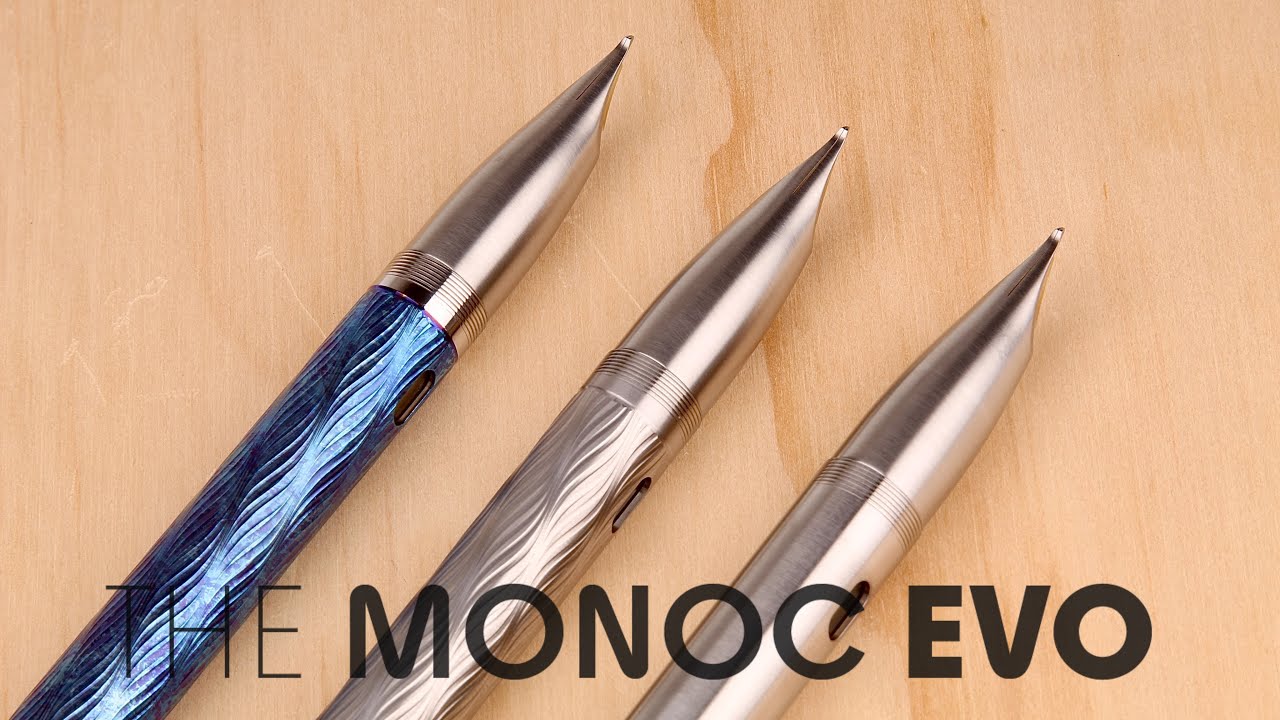 The Monoc Evo- A Titanium Integrated Nib Fountain Pen - Made in Philly