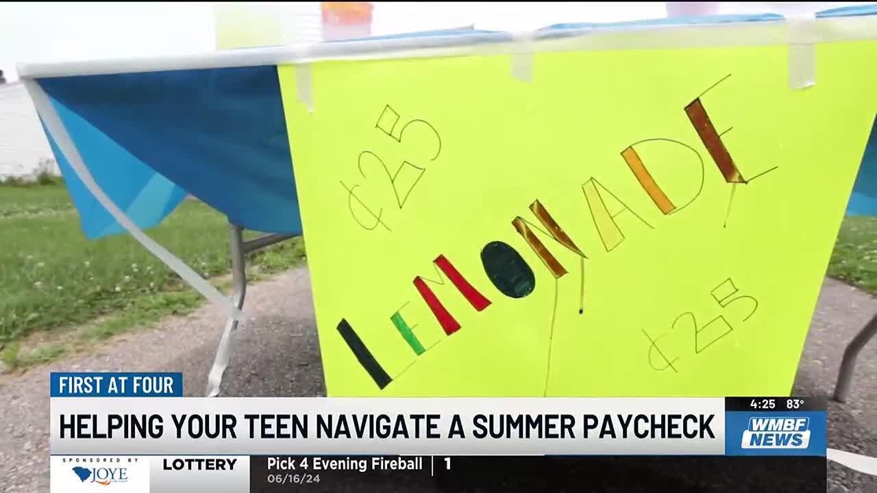 Grand Strand Financial Advisor Explains How You Can Help Your Teenager Navigate a Summer Paycheck
