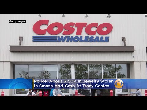 About $150K In Jewelry Stolen In Smash And Grab At Tracy Costco, Police Say