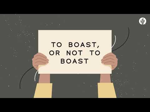 84. To Boast or Not to Boast | Week 2 | Discover the Word Podcast | @Our Daily Bread
