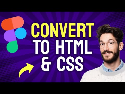 How to CONVERT Figma Design to HTML and CSS (Step by Step) 2025