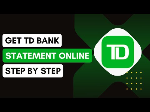 How To Get TD Bank Statements Online (Quick & Easy) !