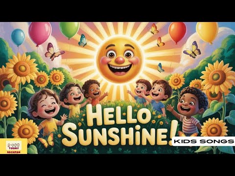 बच्चों की प्यारी सुबह की कविता 🌞☀️|Good Morning poem|Hindi Rhymes|play school rhymes|Toony Bachpan