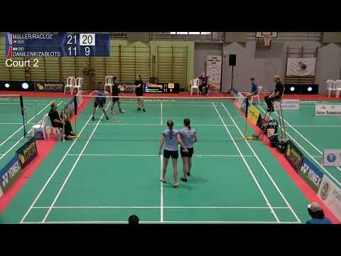 Match point - Müller / Racloz vs Danilenko / Zablotskaya - WD, Final – Israel Open 2022