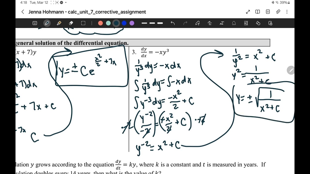Unit 7: Corrective Assignment
