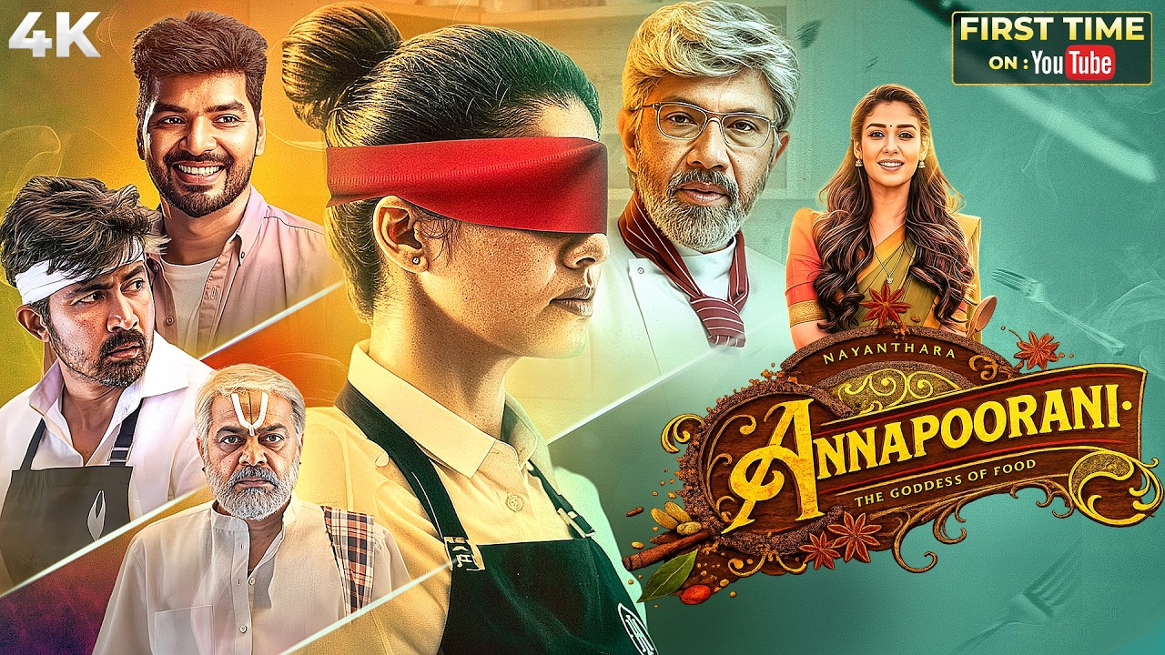 Nayanthara's ANNAPOORANI (4K) New Release 2026 South Dubbed Full Hindi Movie | Jai & Sathyaraj
