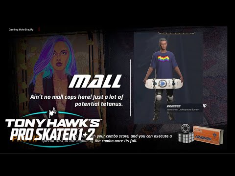 Tony Hawk’s Pro Skater 1+2 – Mall – The Gaming Mole Brad Ry
