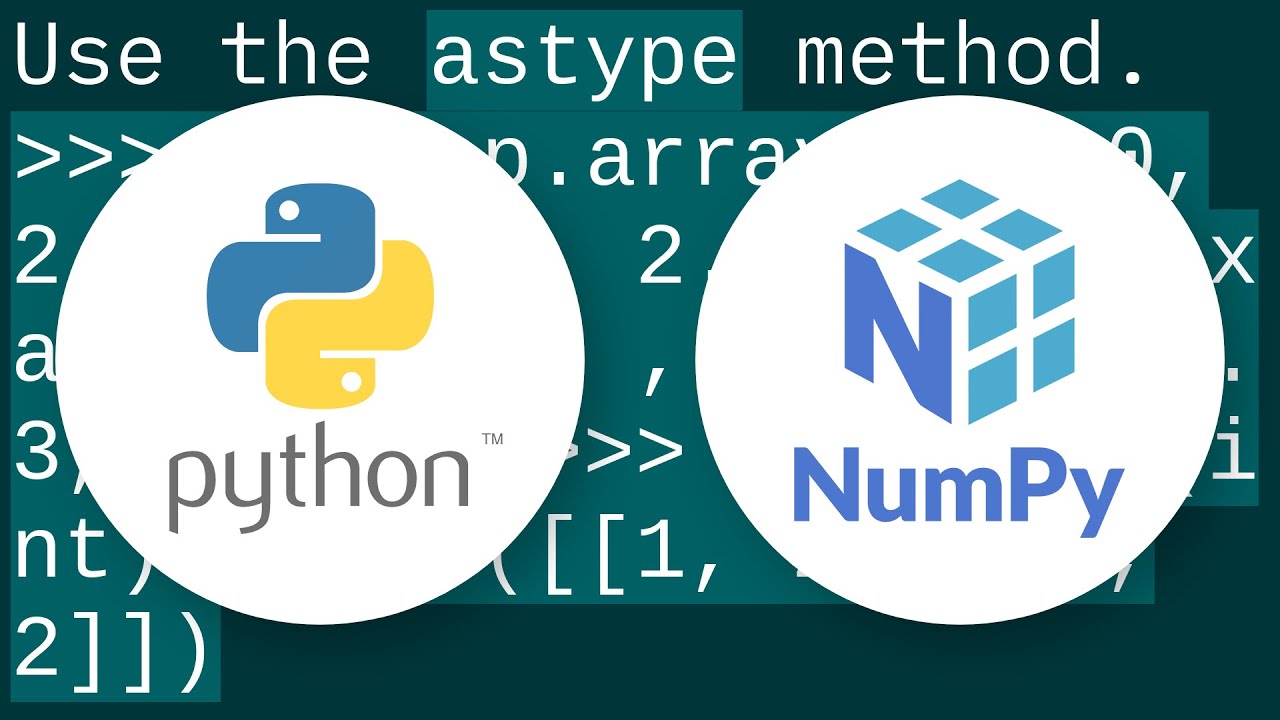 Convert 2D float array to 2D int array in NumPy