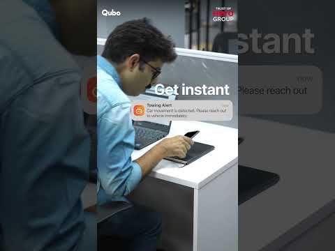 Always know where your car is with Qubo GPS Trackers | Towing Alert | Car GPS Tracker | Hero Group