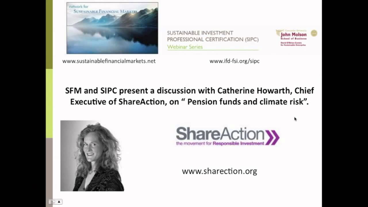 JMSB's SIPC Webinar with Catherine Howarth