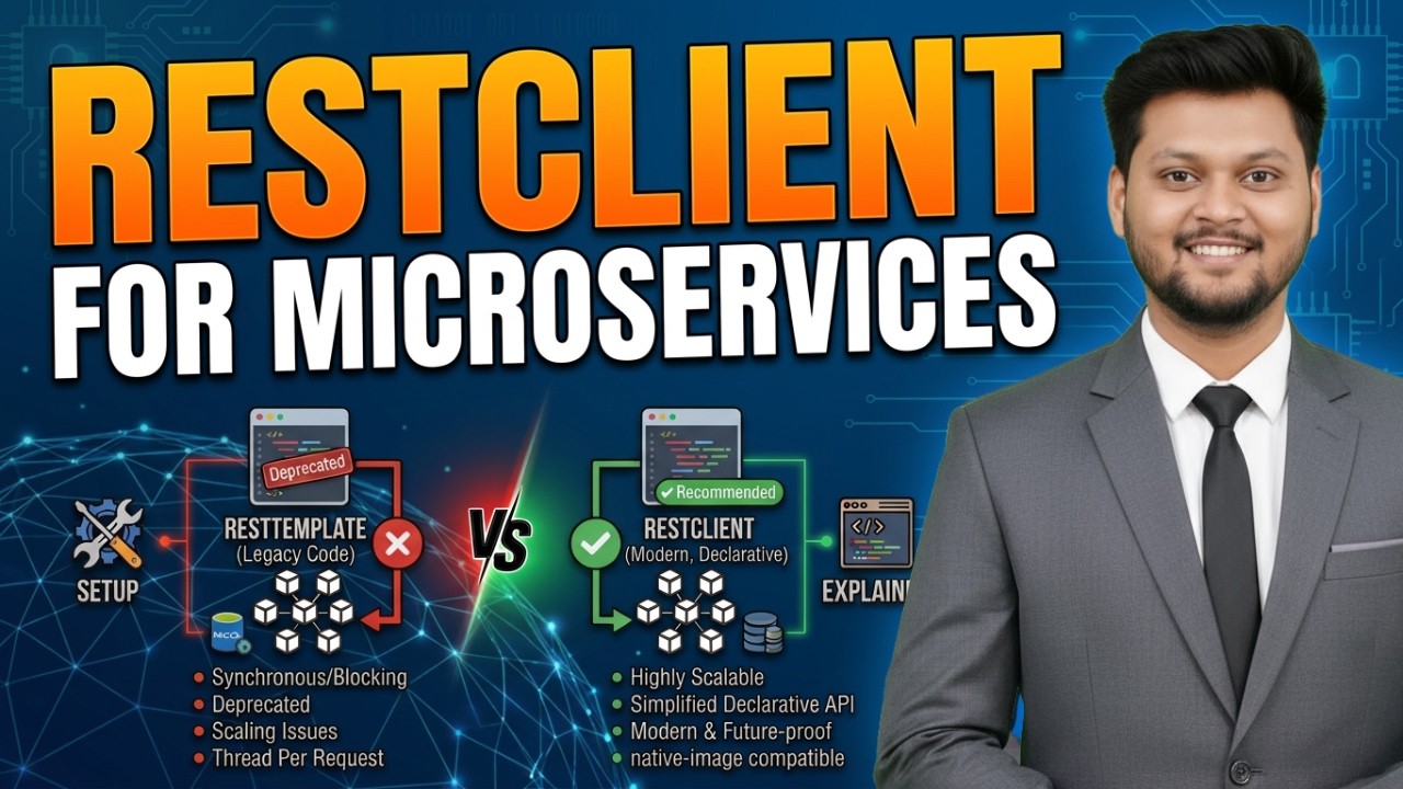 RestClient Explained with Microservices (Spring Boot) | The Morden Way Of Sync Communication