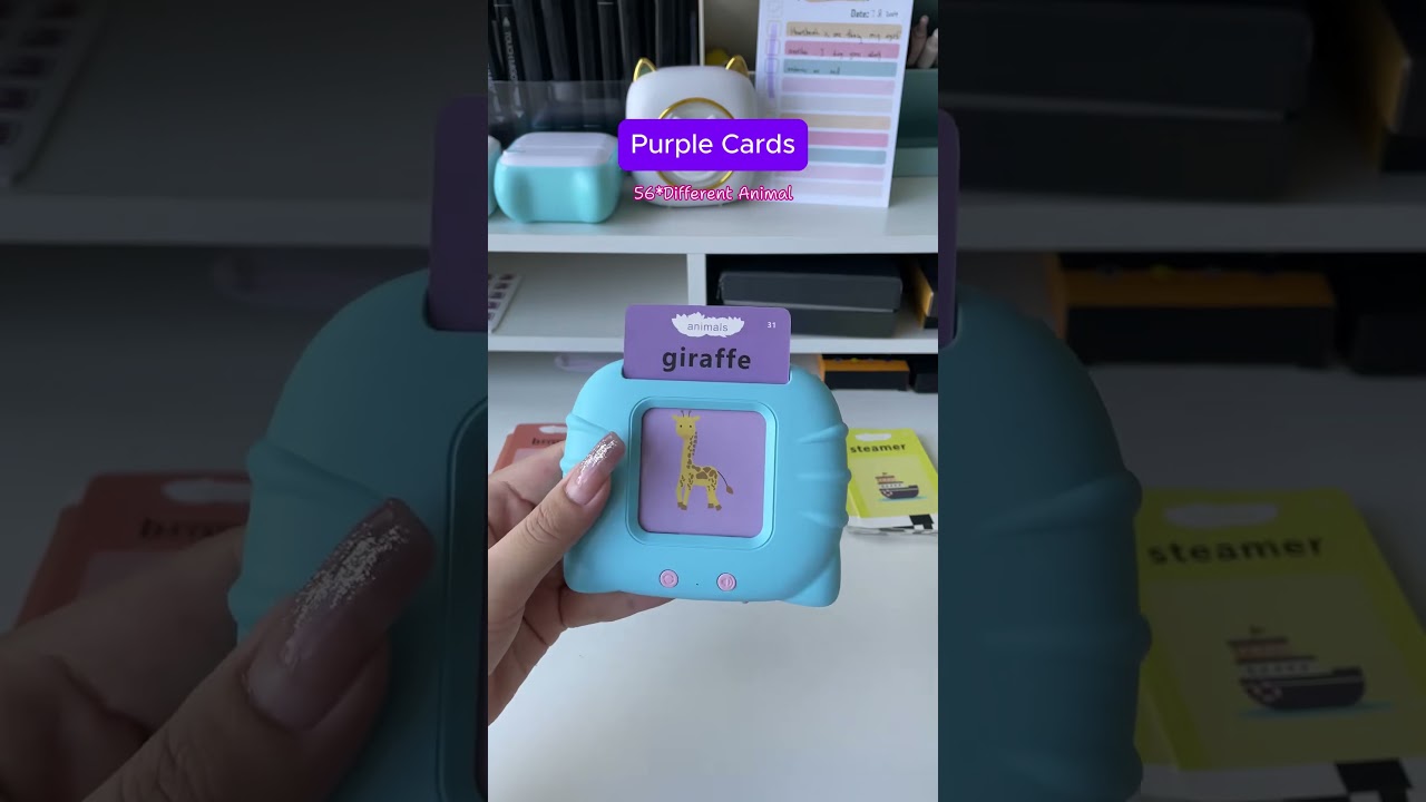 Essential Card Reader for Study & Fun! #flashcard #kids #study #parents