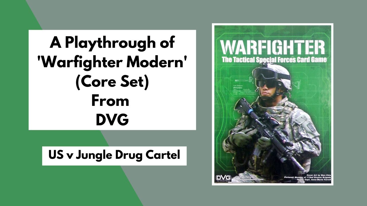 New to Solo Wargaming? - Try Warfighter Modern by DVG -  Core Set Playthrough