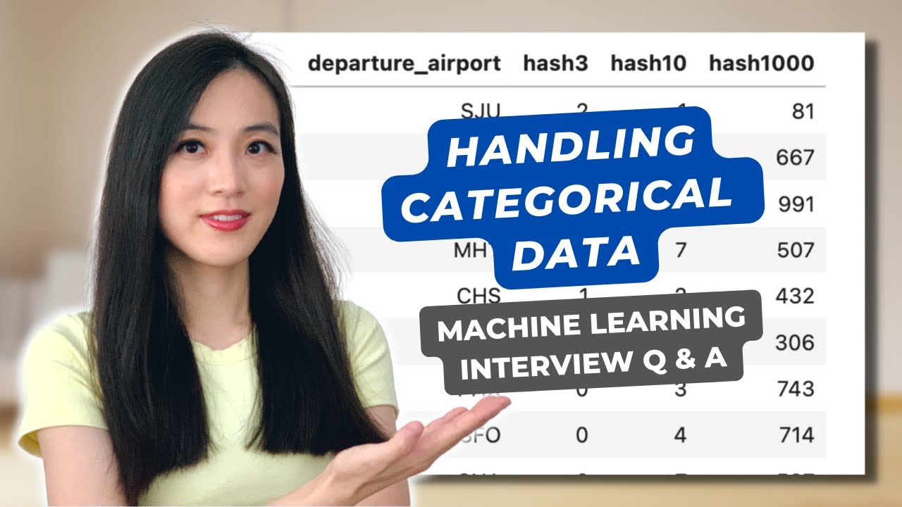 Handling Categorical Data in Machine Learning: Easy Explanation for Data Science Interviews