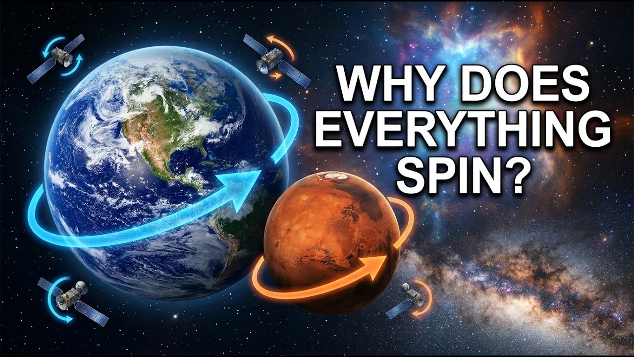 Why Does Everything In The Universe Continuously Spin?