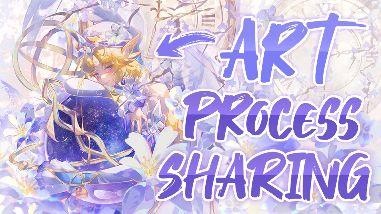 Art Timelapse: Tips & Sharing on How I Draw - EP 1