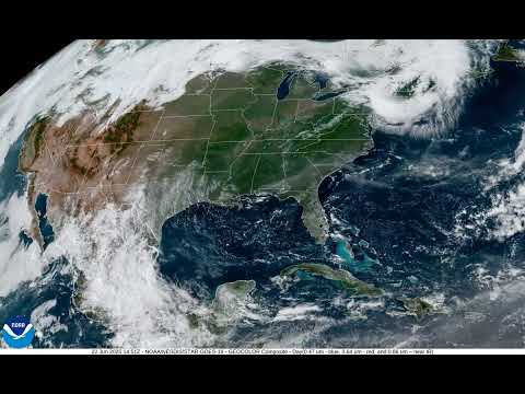 CONUS Jun 22 2025 - 24 Hour Timelapse