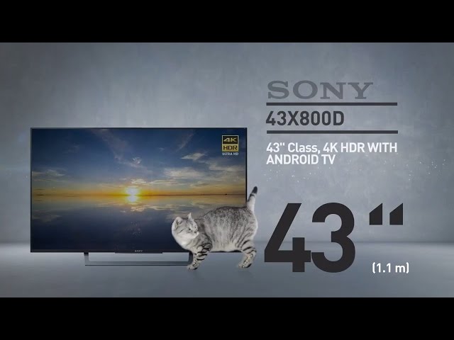 Sony Pro Bravia 43 4K HDR X-Reality TV with Android Smart TV
