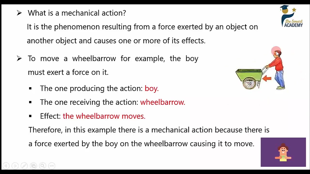 Physics (Grade 8):Mechanical Actions