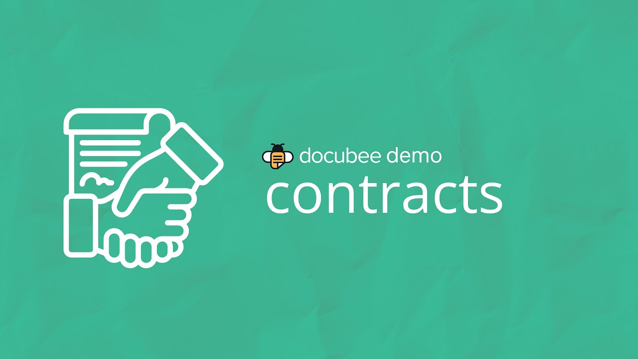 Docubee Demo: Effective Contract Collaboration from Docubee