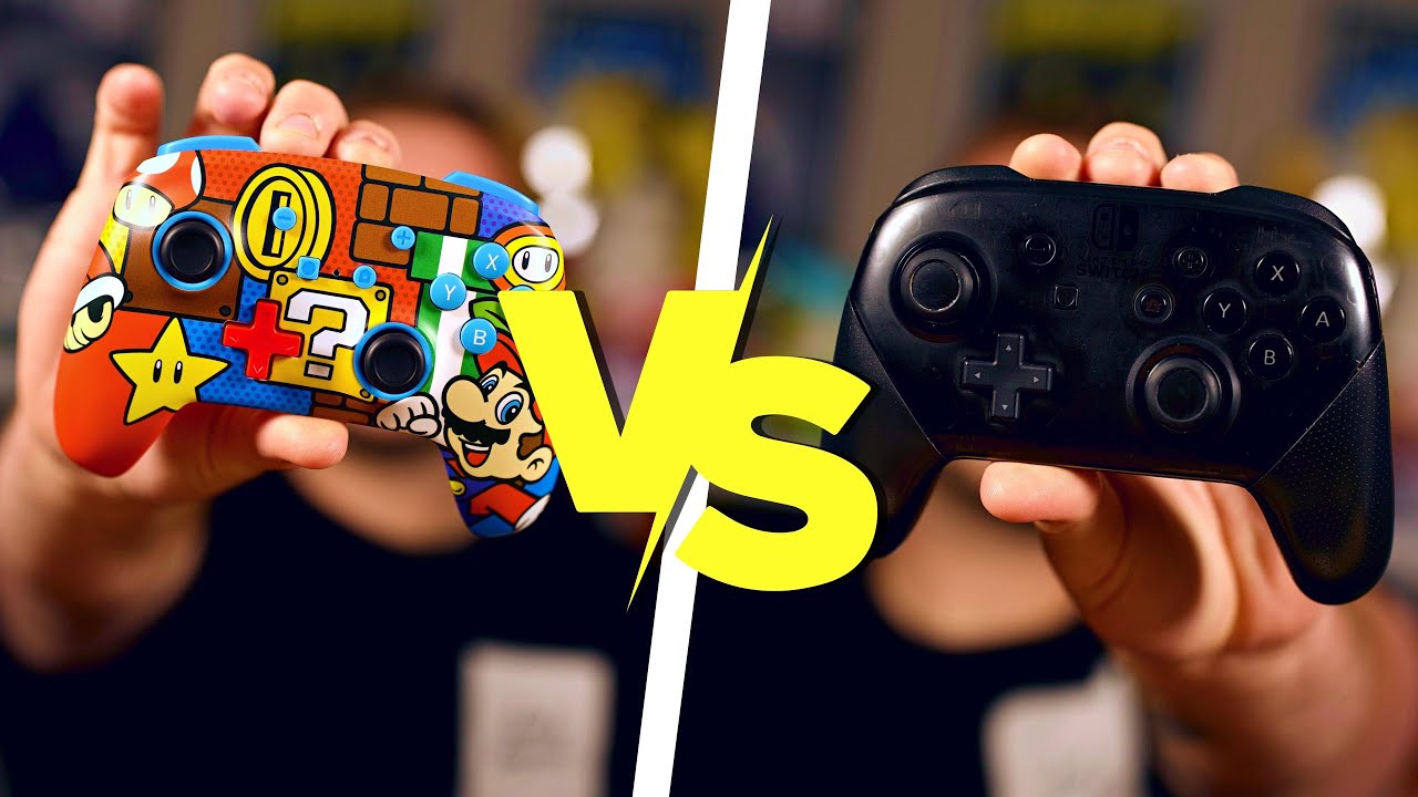 Nintendo Switch Pro Controller Vs. PowerA Controller | Which Should You Buy?