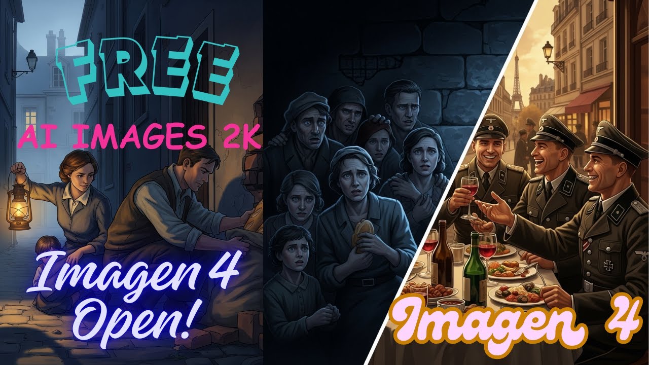 The BEST Way to Create FREE Ultra HD AI Images with ( Imagen4 )