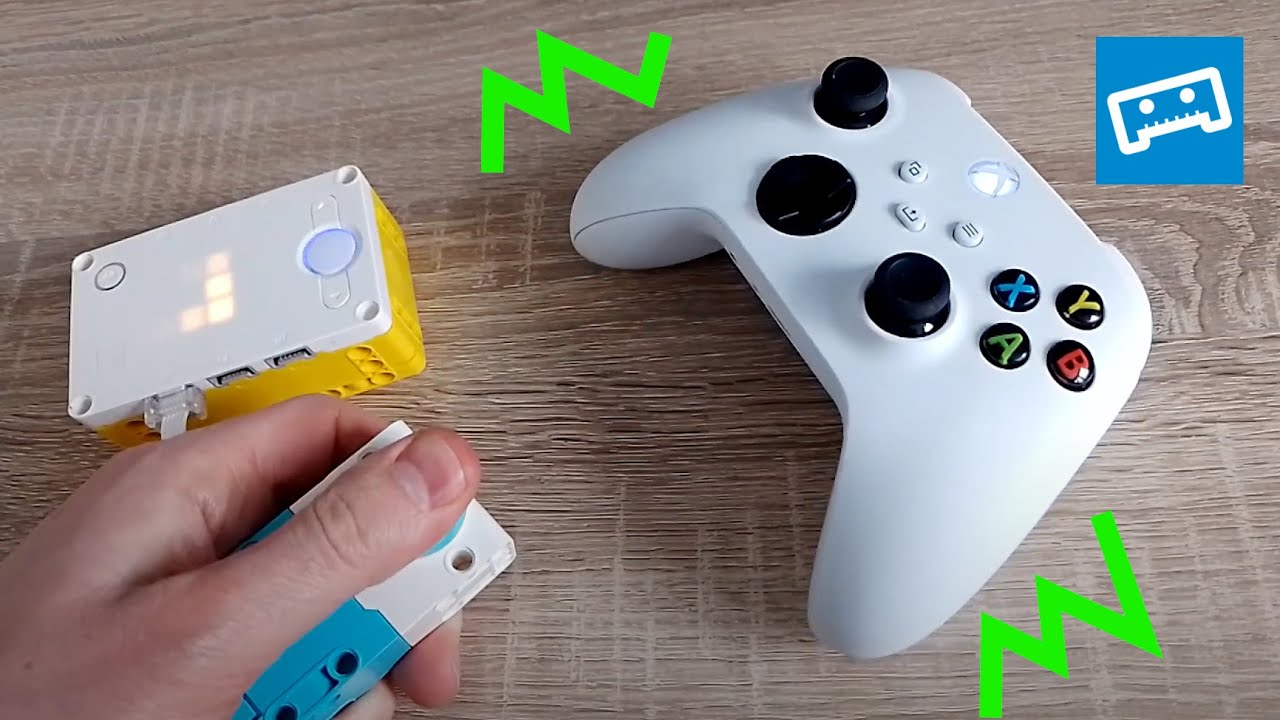 Creating force feedback with the Xbox Controller and LEGO Spike Prime using Pybricks