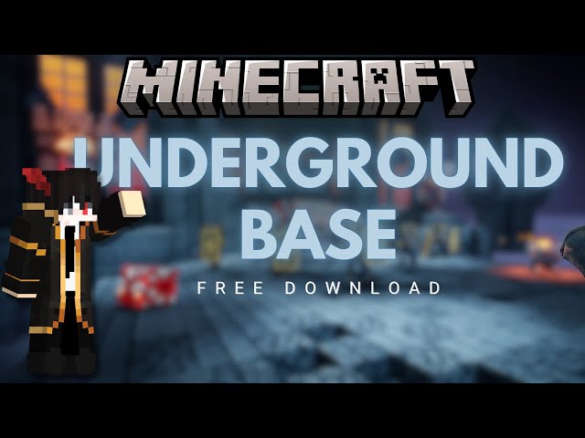 Underground Base Schematic – Paste Around -30'y' Minecraft Map