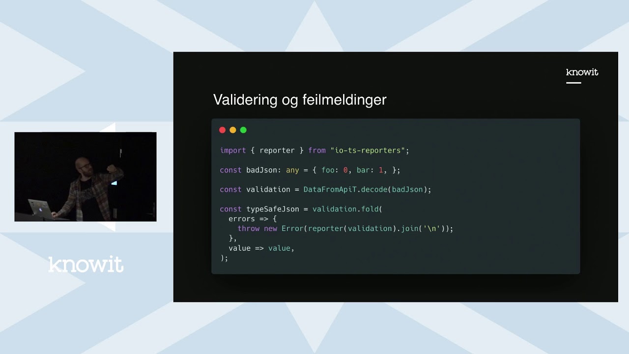 Typescript Runtime Type Checking -  Audun Halland