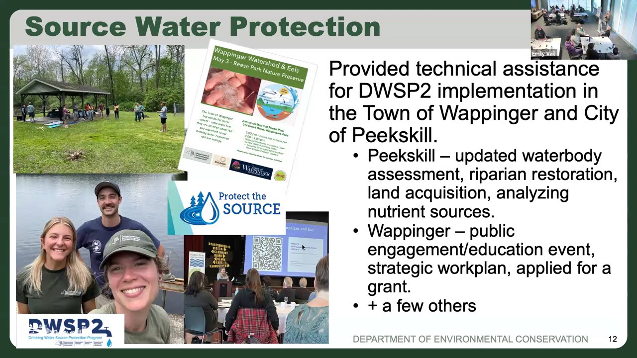 Resources for Characterization, Planning, Implementation: NYS DEC & Hudson River Estuary Program