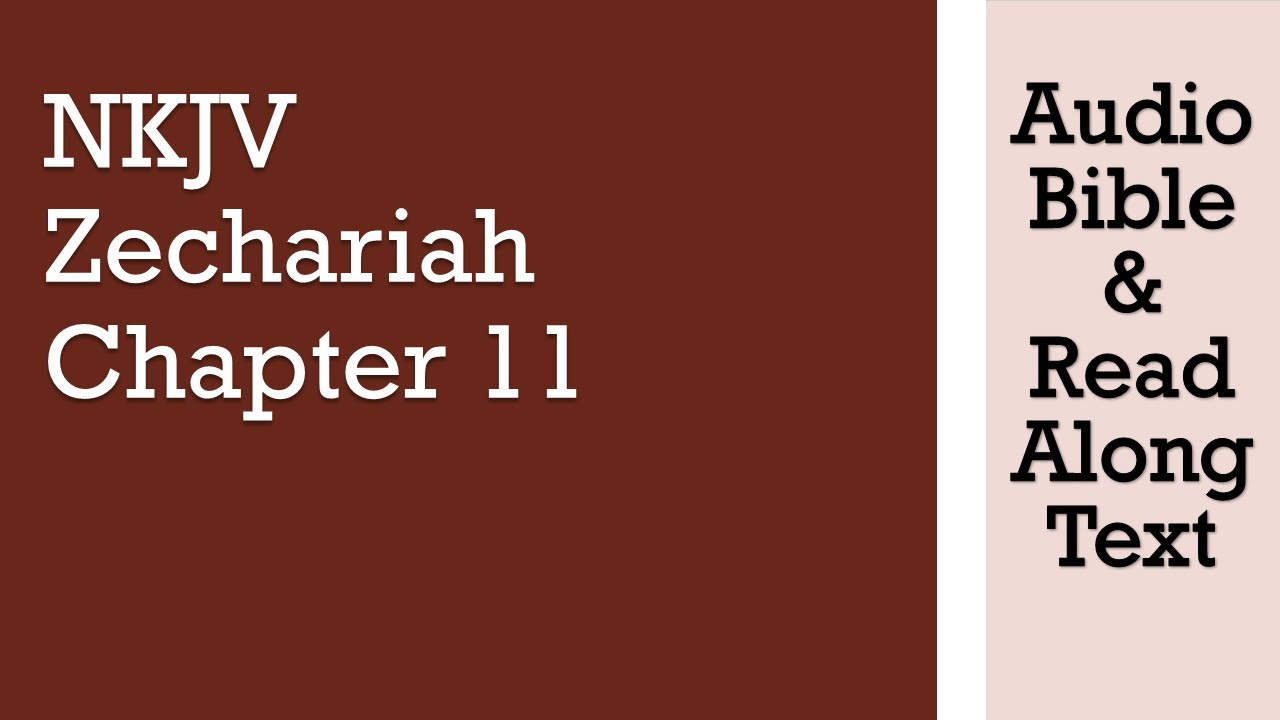 Zechariah 11 - NKJV (Audio Bible & Text)
