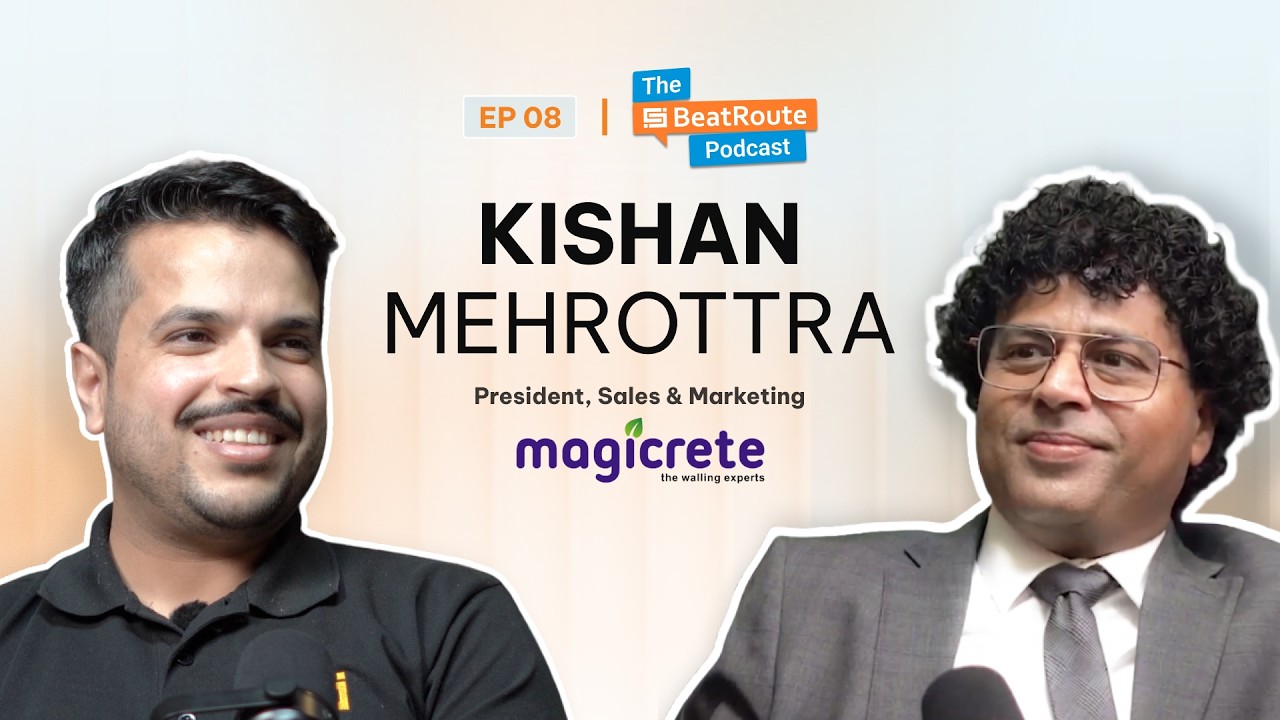 Sales Technology Built for Building Materials ft. Kishan Mehrottra | The BeatRoute Podcast E08