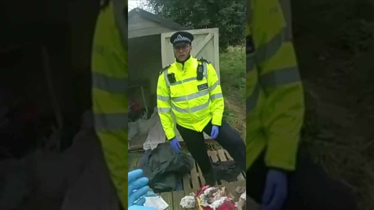 Moment Constance Marten's baby is found