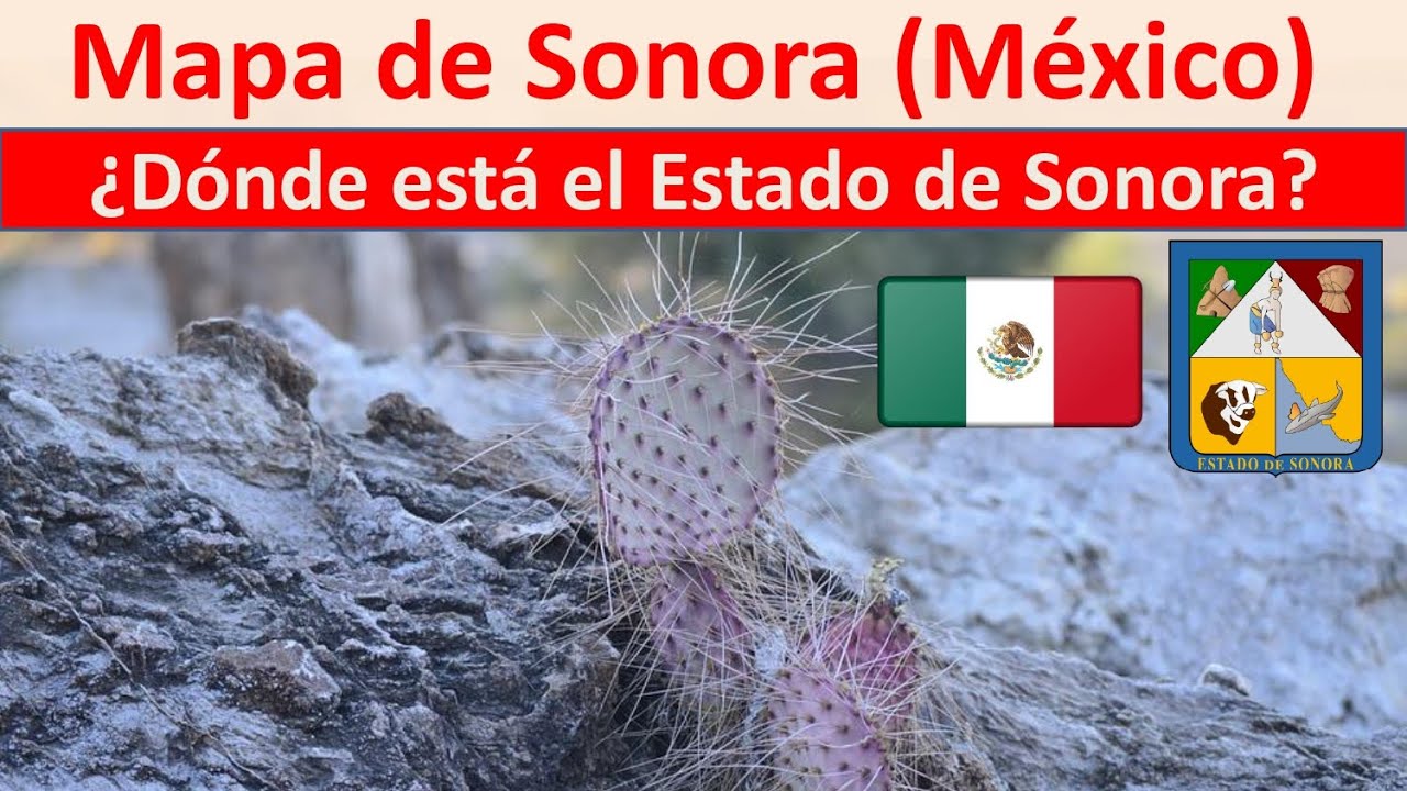 Mapa de Sonora