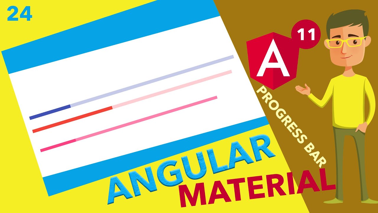 🔴 Angular 11 Tutorial || Progress bar Angular Material  || Ujjwal Technical Tips