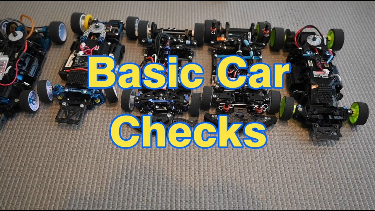 Mini-Z 1/28 Basic Car Checks