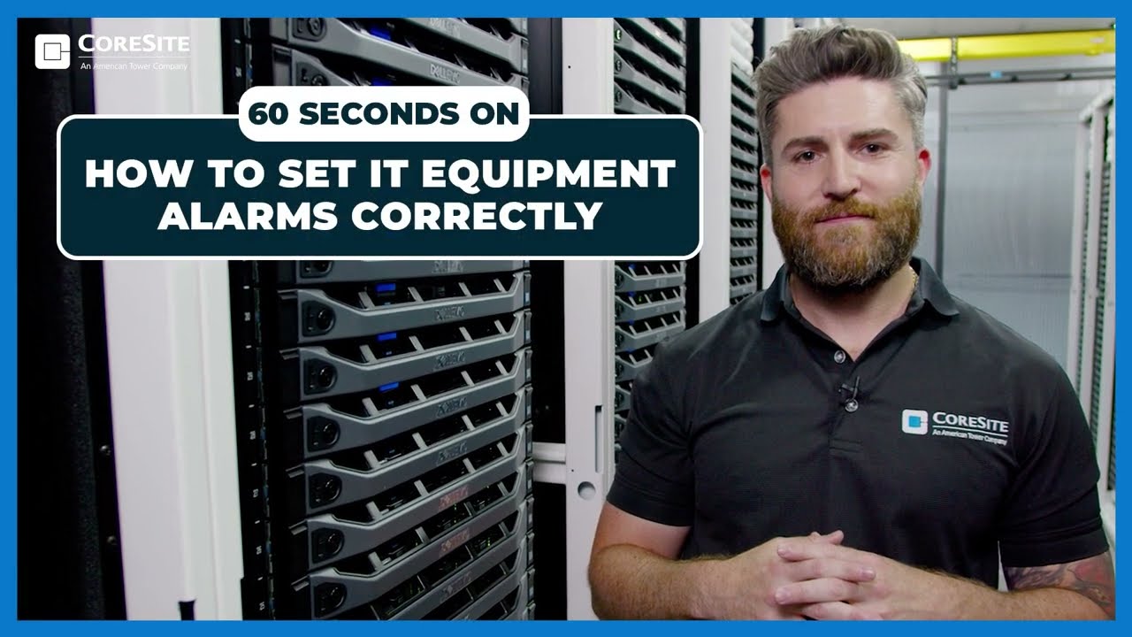 How to Set Data Center IT Equipment Alarms Correctly - In 60 Seconds