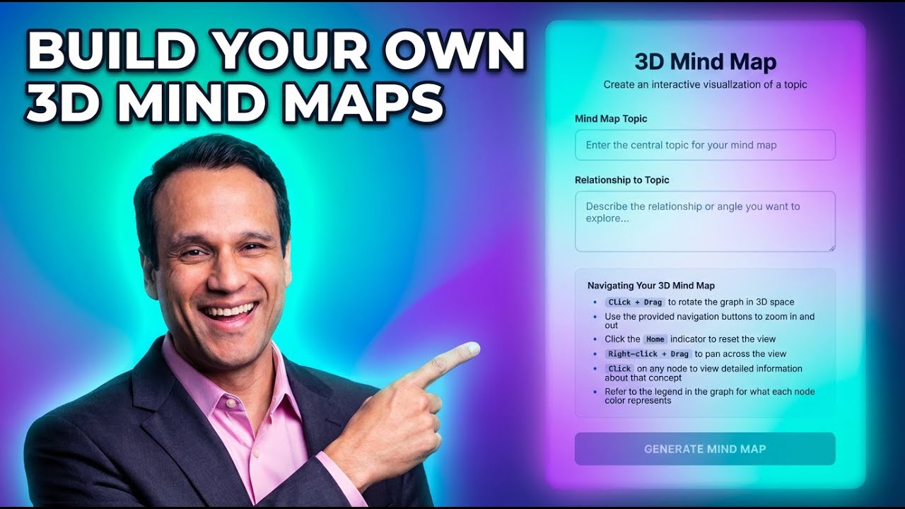 MindStudio: Build Interactive 3D Mind Maps