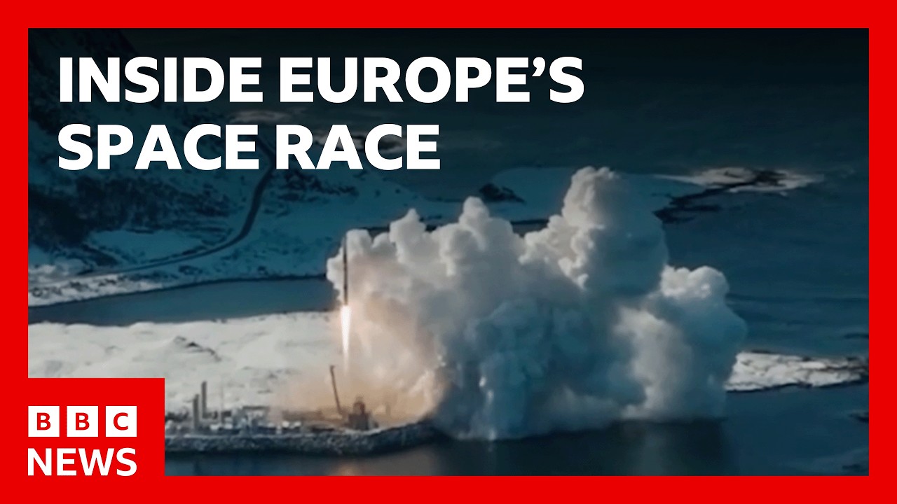 Inside Europe’s space race | BBC News