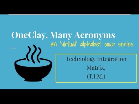 (TIM) Technology Integration Matrix pt.1