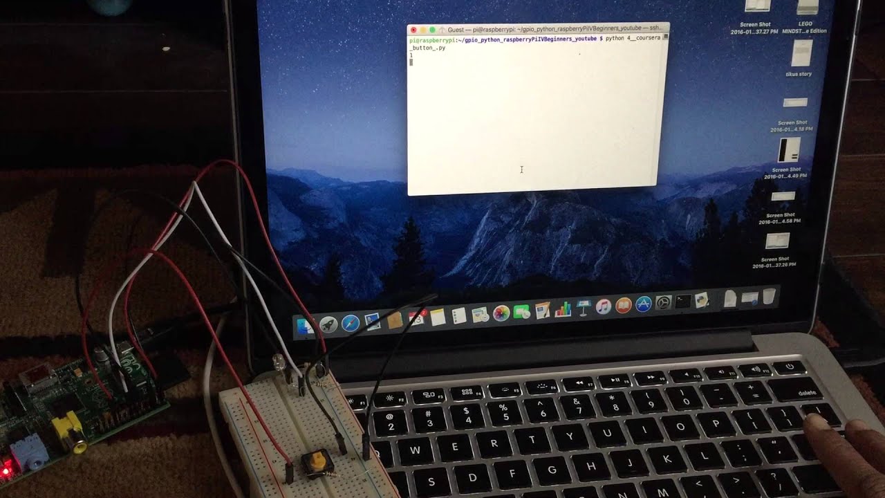 Assignment for Module 4: Raspberry Pi Python Coursera.org