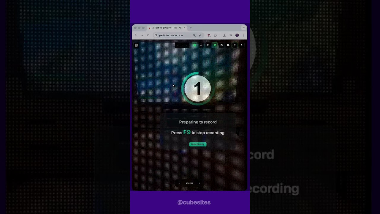 Powerful website (part 169) Insane particle systems which you can use for your website design!
