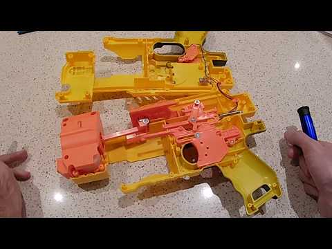 Free 3D file Nerf Stockade / Barricade Brushless Upgrade・3D print ...