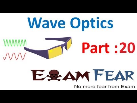 L20 : Young's Single slit Experiment - Wave Optics, Physics, Class 12 ...