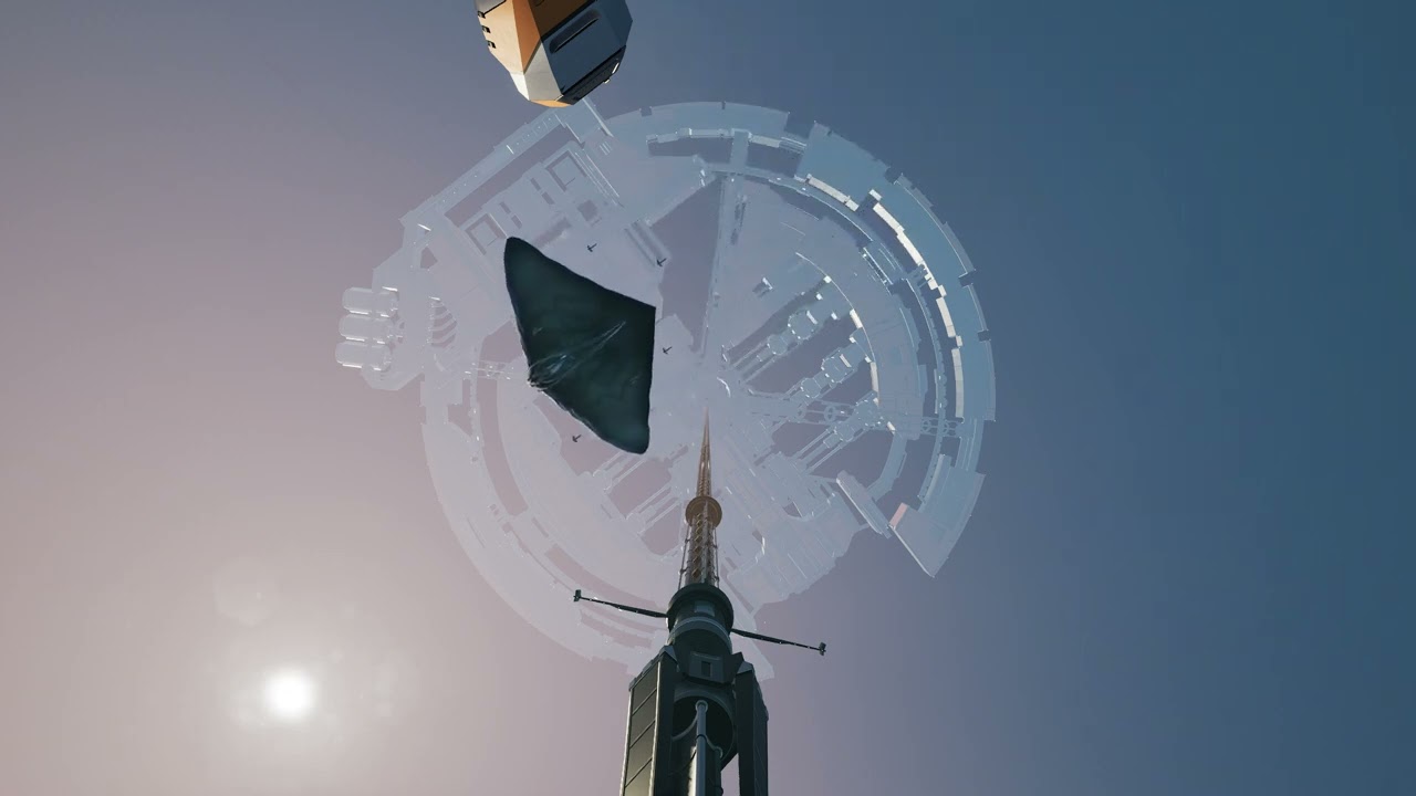Satisfactory ending sequence and cutscene
