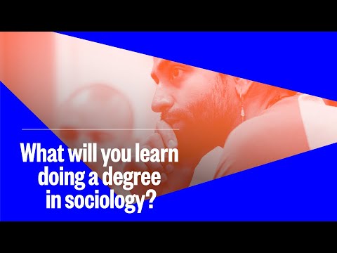 What will you learn doing a degree in sociology?