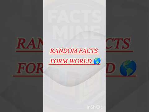 Did You Know 10 Random Facts From Around the World #shorts #quotes