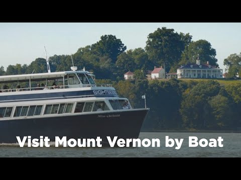 Visiting Mount Vernon by Boat